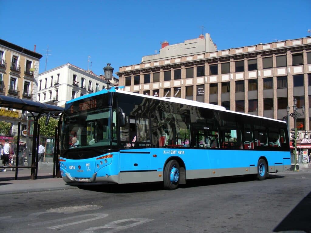 Tarjeta azul transportes Madrid
